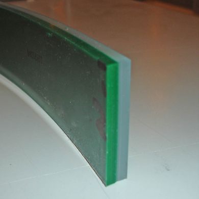 Edgelife 70A/90A Dual Durometer Flat Squeegee — Printers Edge
